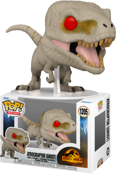 Funko - Jurassic World Dominion - Atrociraptor Ghost (#1205) - Kitsune ...
