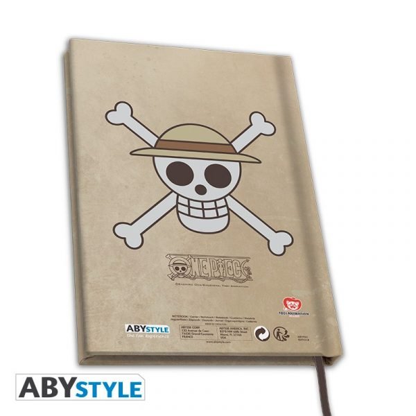One Piece - A5 Notebook - Wanted Luffy - Kitsune Relics