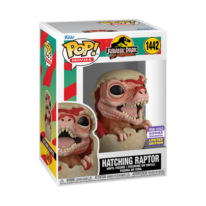 Funko - Jurassic Park - Hatching Raptor (#1442) - Kitsune Relics