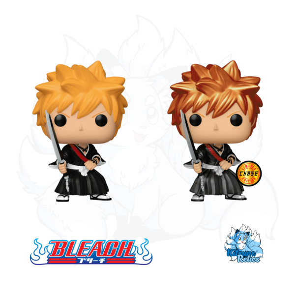 Funko - Bleach - Ichigo Kurosaki Chase Bundle (#1610) - Kitsune Relics