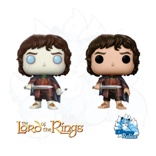 Funko - The Lord of the Rings - Frodo Baggins Chase Bundle (#444 ...