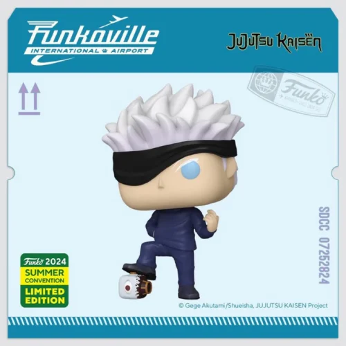 Funko - Jujutsu Kaisen - Satoru Gojo Standing on Jogo Head (#1608 ...