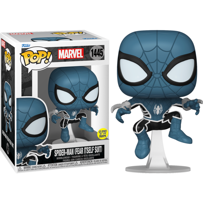 Funko - Marvel - Spider-Man Comics - Spider-Man Fear Itself Suit GITD (#1445) - Kitsune Relics